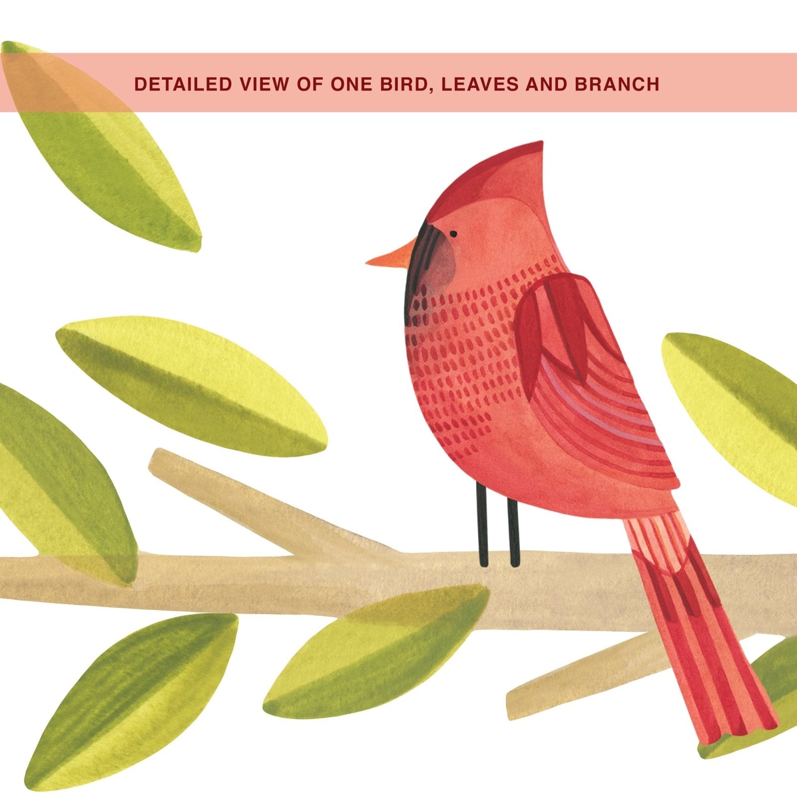 Feather Tree Kit • Peel-and-Stick Wall Decals – Mej Mej