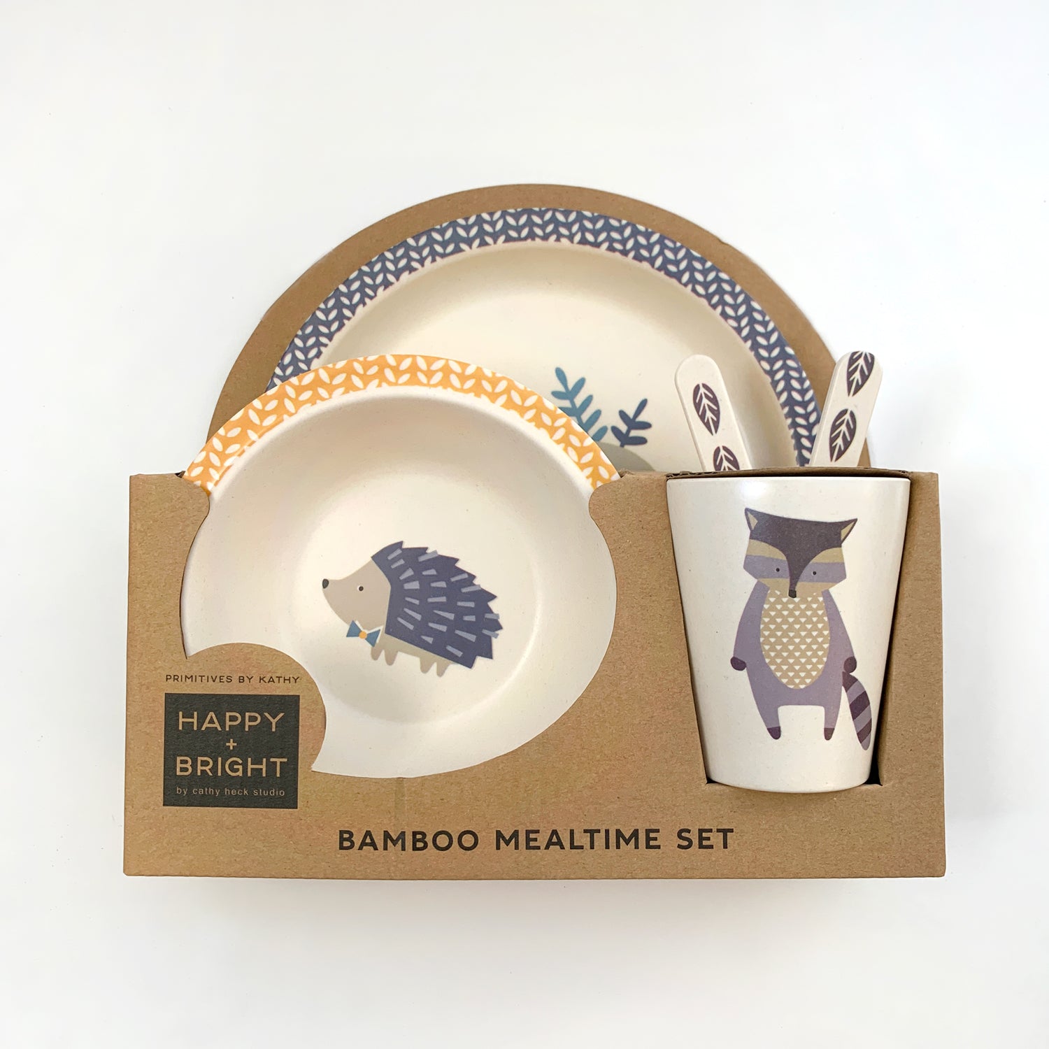 Woodland Bamboo Mealtime Dish Set – Mej Mej